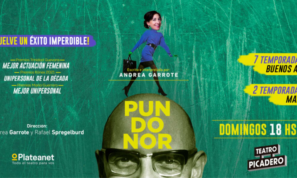 “Pundonor”, con Andrea Garrote, en el Teatro Picadero – Contarte Cultura